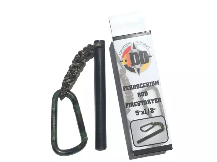 4DB Ferrocerium Rod - EverstrykeMatch.com